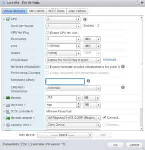 vSphere CPU Affinity Nedir Nasıl Çalışır - tyilmaz.net